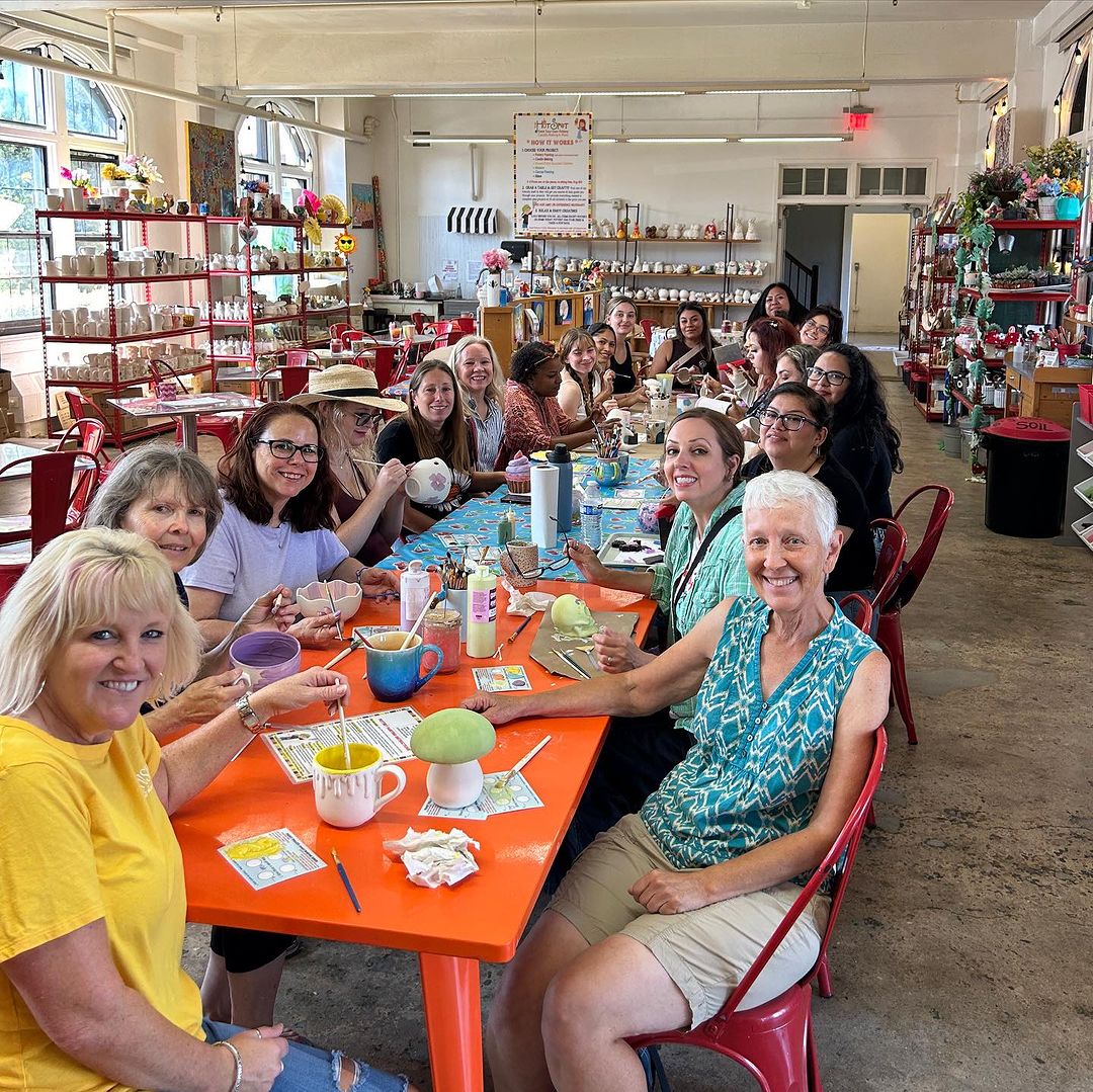 Paint Your Own Pottery Parties | The Hot Spot Studios
